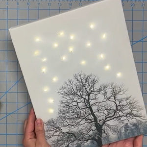 DIY Light-Up Canvas | Goodwill NCW